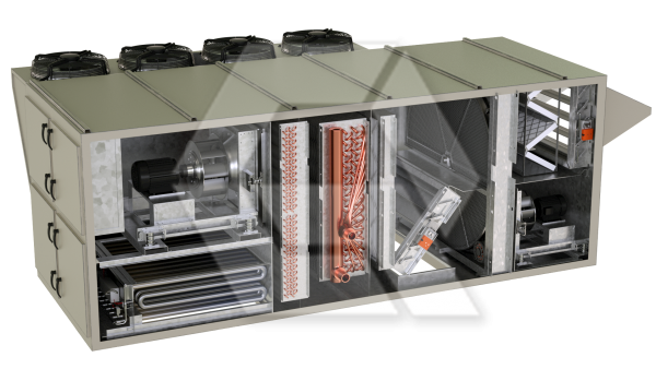 BAS 3D Rooftop Unit | QA Graphics