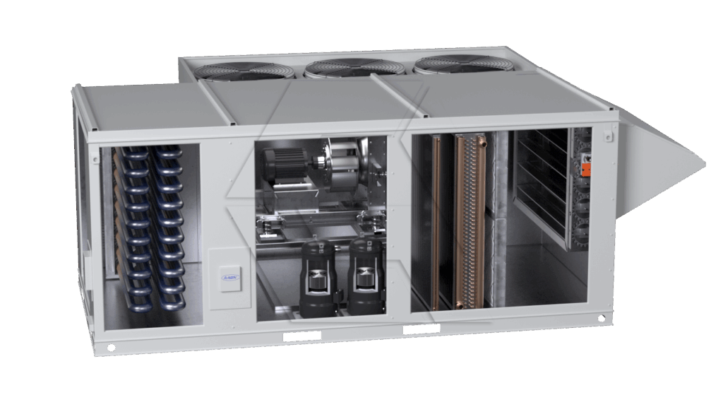 BAS 3D Rooftop Unit | QA Graphics